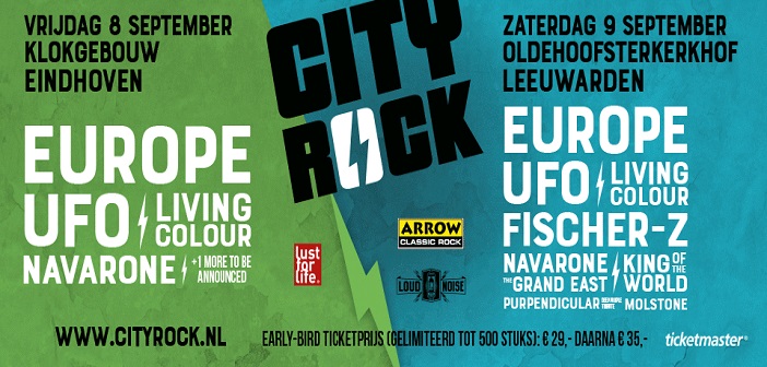 Nieuwe namen voor CityRock: Living Colour, UFO en Molstone - Rockmuzine